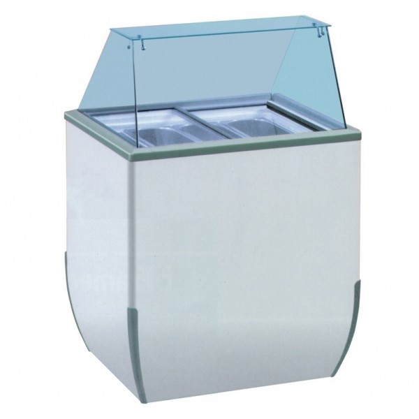 Arca de Congelação com Vitrina Expositor de Gelados, 170 Litros, -10º ...