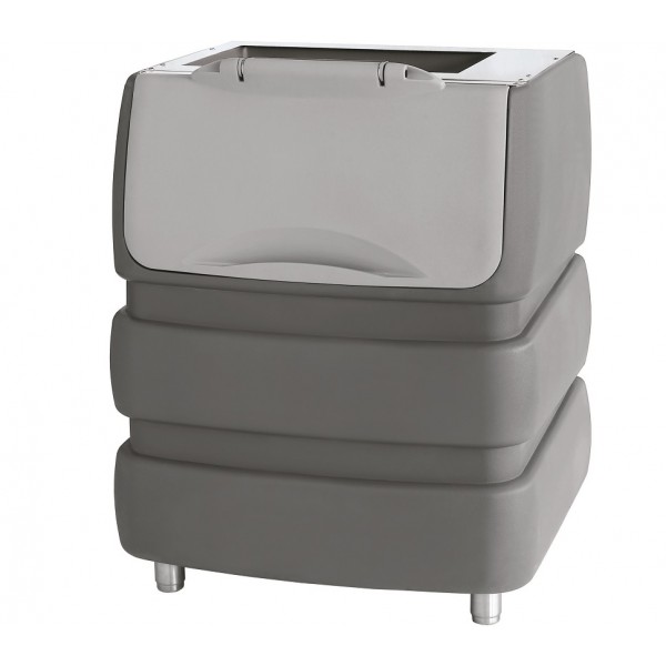 Contentor Depósito para Reserva de Gelo em Polietileno, Capacidade para 240 Kg