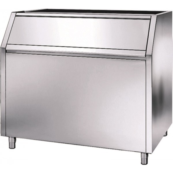 Contentor Depósito para Reserva de Gelo em Inox, Capacidade para 550 Kg