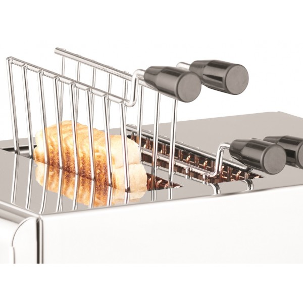 Torradeira Industrial Monofásica Profissional em Aço Inoxidável de 2 ...